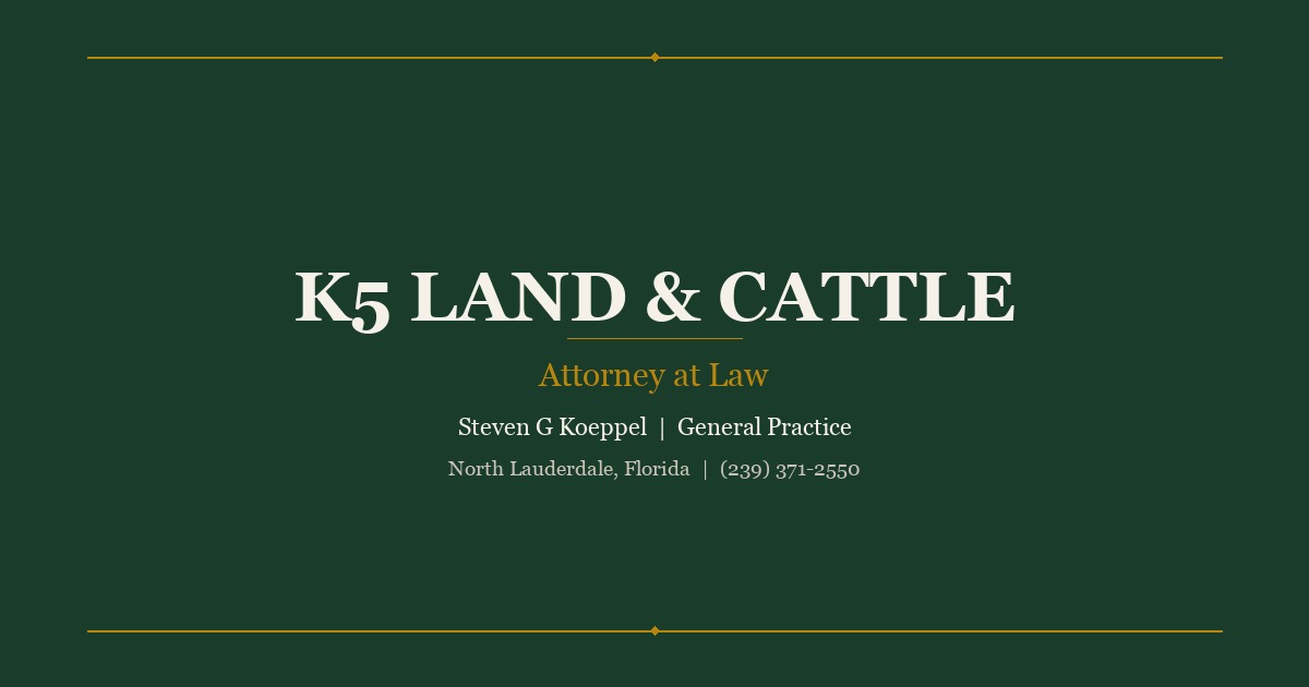 Personal Injury Attorney North Lauderdale FL | Steven G. Koeppel